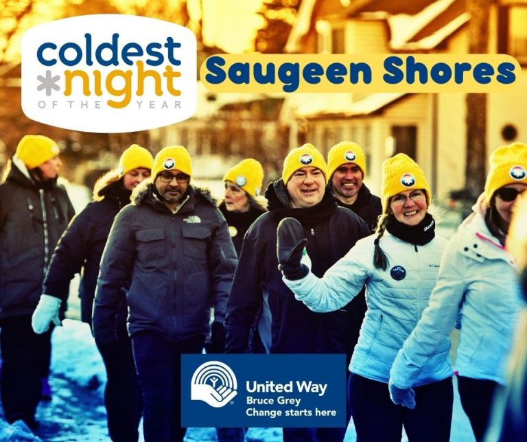 Coldest Night of the Year: Saugeen Shores - United Way of Bruce Grey