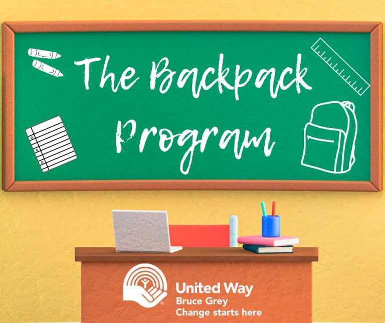 Backpack Program - United Way of Bruce Grey