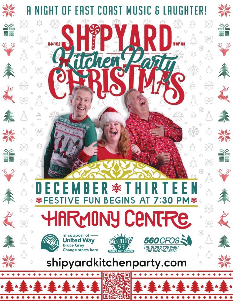Shipyard Kitchen Party Christmas 2024 - United Way of Bruce Grey