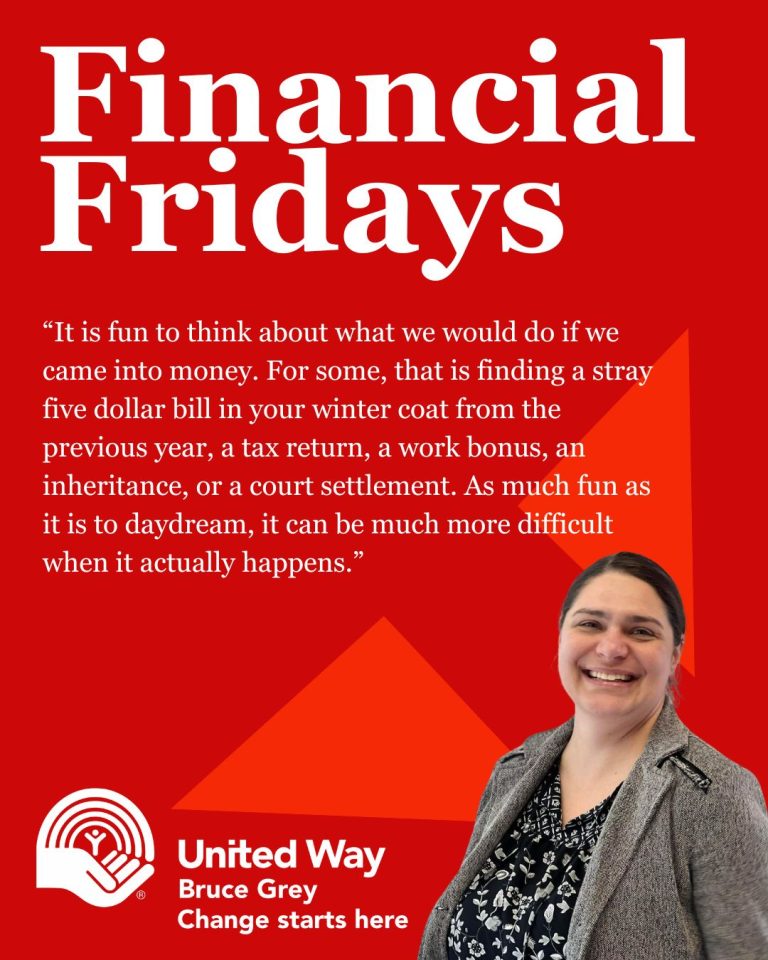 #FinancialFridays: Lump Sum Payments - United Way of Bruce Grey